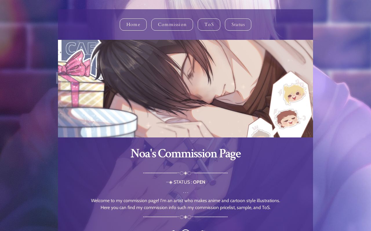 Noa Commission Page